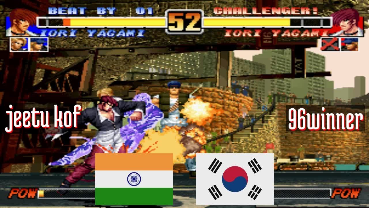 FT5 @kof96: jeetu kof (IN) vs 96winner (KR) [King of Fighters 96 ...