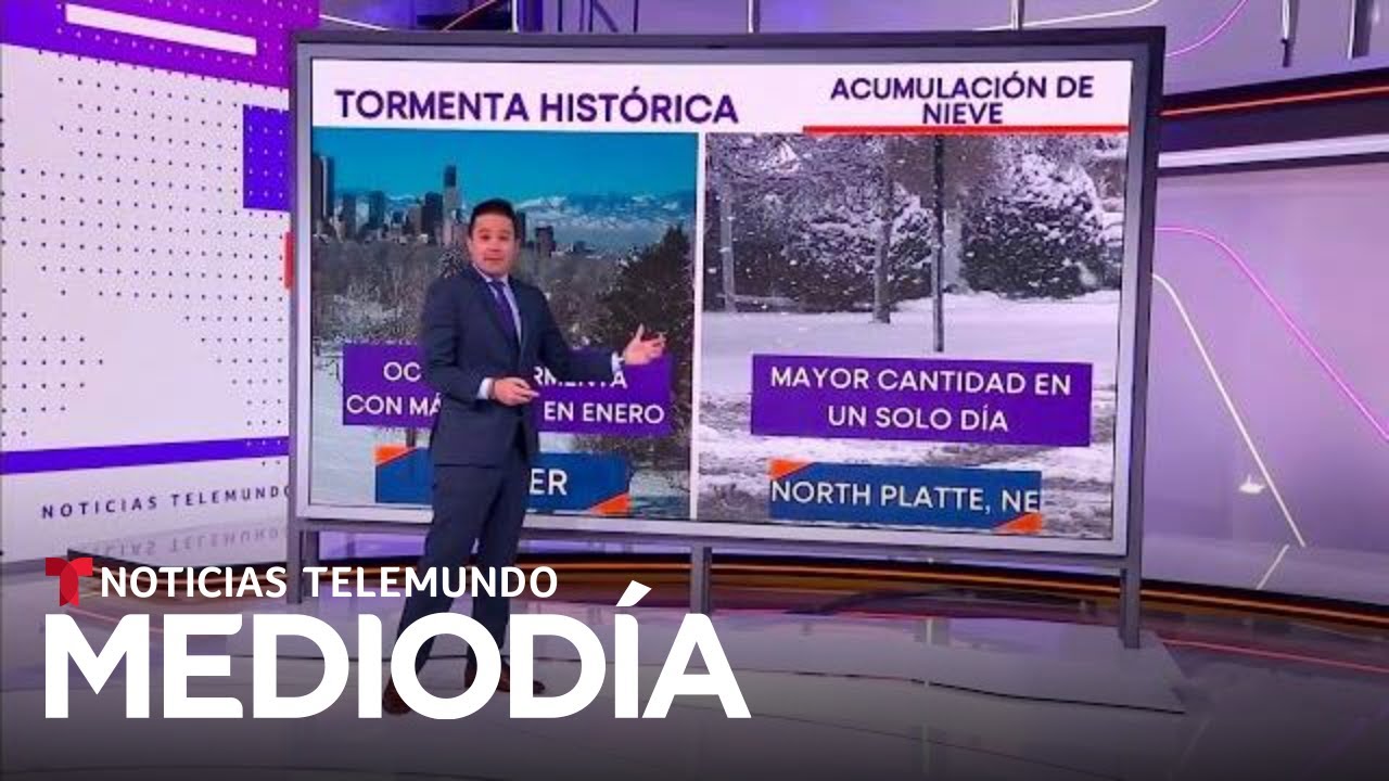 Nevadas azotan al Medio Oeste y tiempo severo al noreste | Noticias ...