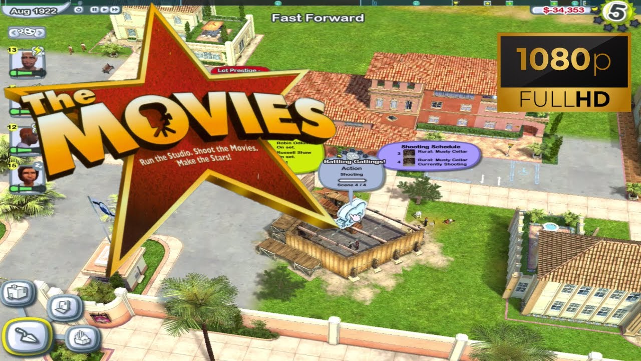 The Movies (2005) - Gameplay (PC/Win 10) [1080p60FPS] - YouTube