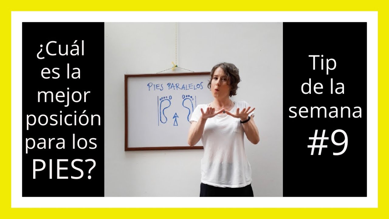 Posición correcta de los pies 👣 ¿Cómo estar de pie? Tip de la semana #9 ...