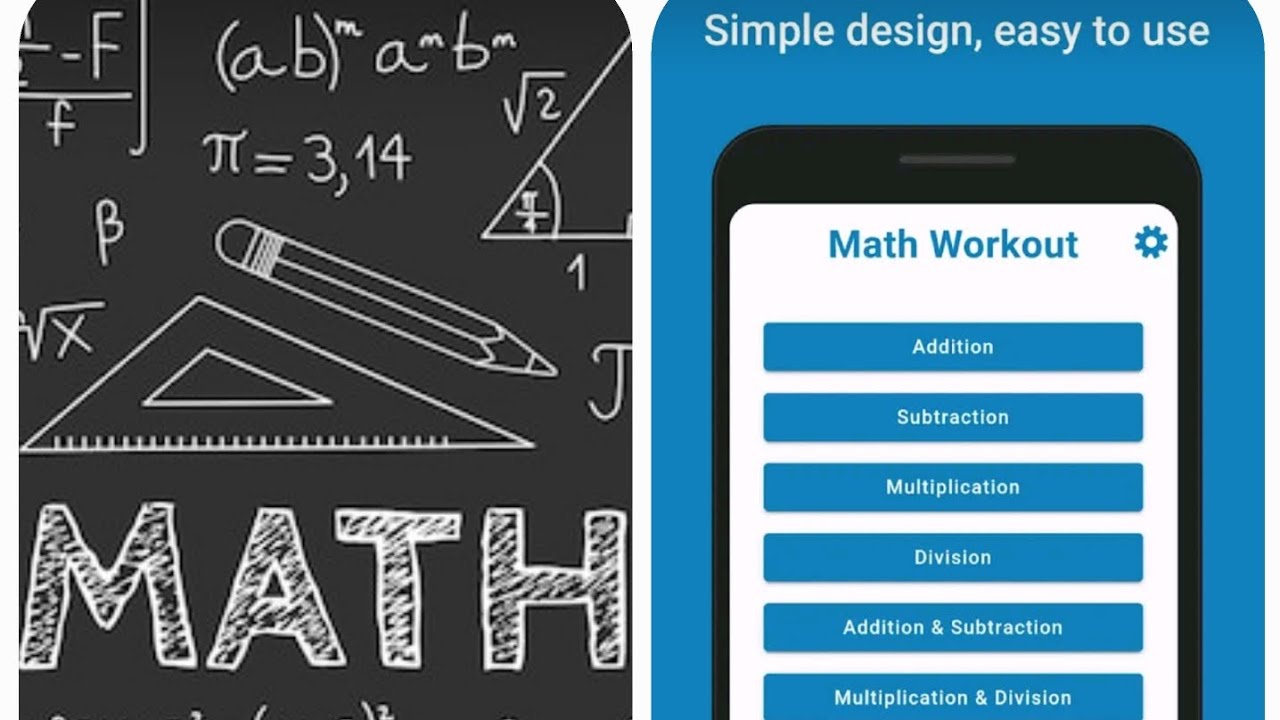 Math workout game | android game #mathsgames #maths #youtube - YouTube
