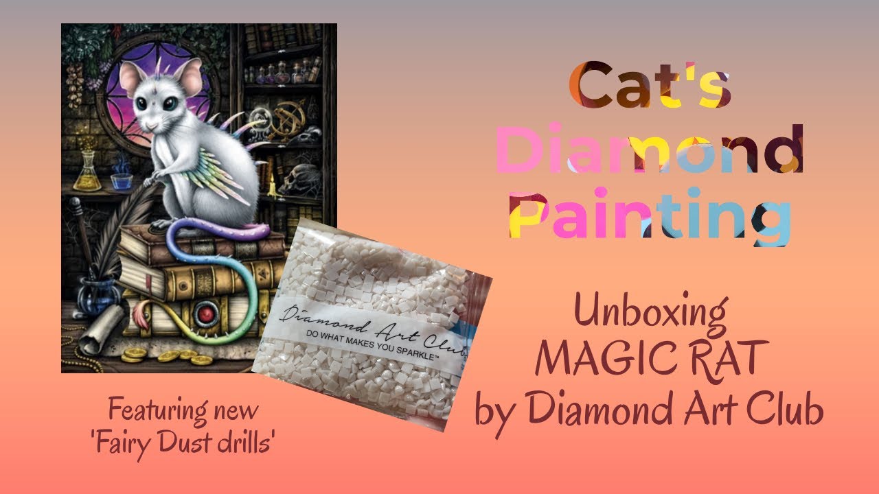 Unboxing Magic Rat | Diamond Painting By Diamond Art Club | Not My ...