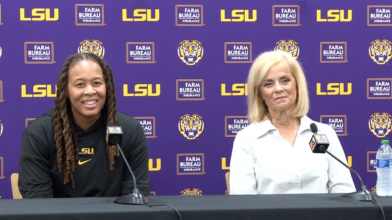 LSU head coach Kim Mulkey welcomes new assistant coach Seimone Augustus ...