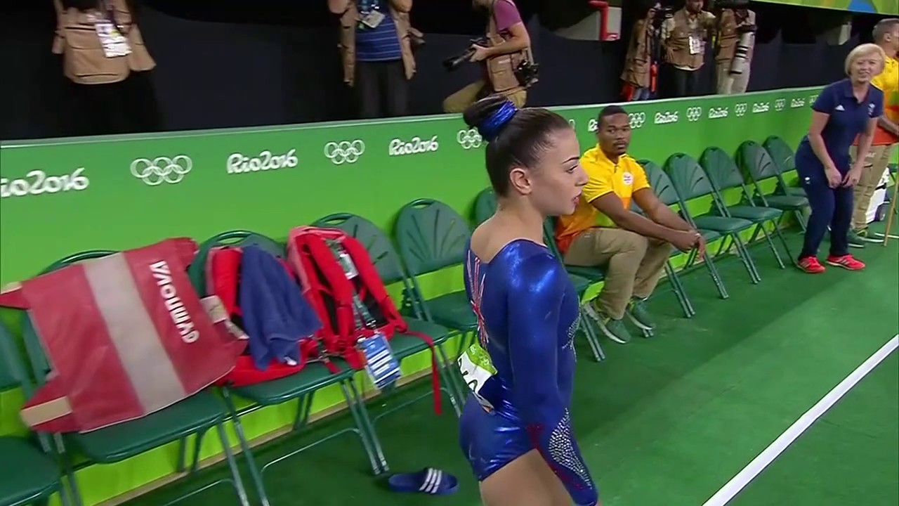 Claudia Fragapane 2016 Olympics QF VT - YouTube