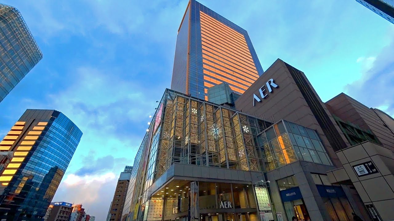 日本仙台市仙台駅往AER高樓展望台 To AER Observation Terrace, Sendai (Japan) - YouTube