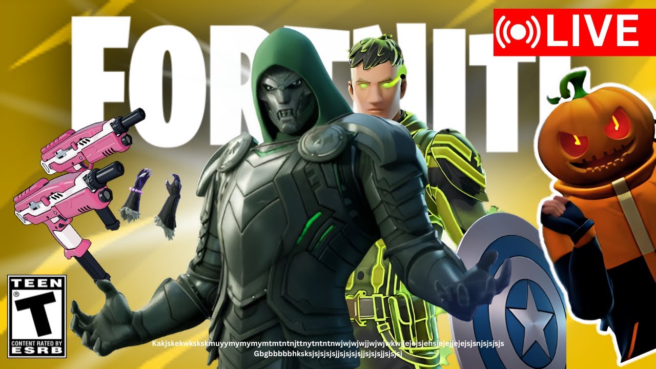 🔴LIVE - NEW FORTNITE UPDATE WITH VIEWERS! - YouTube