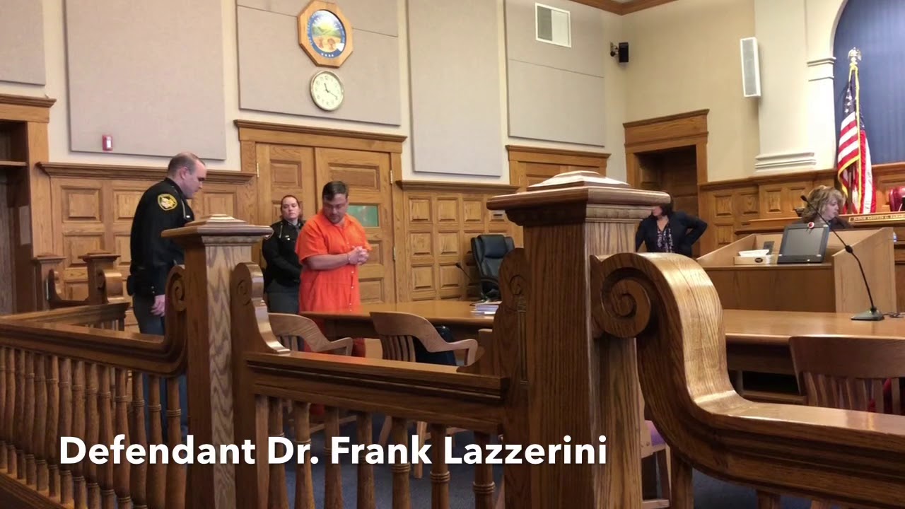 Dr. Frank Lazzerini denied reduction in $5M bond - YouTube