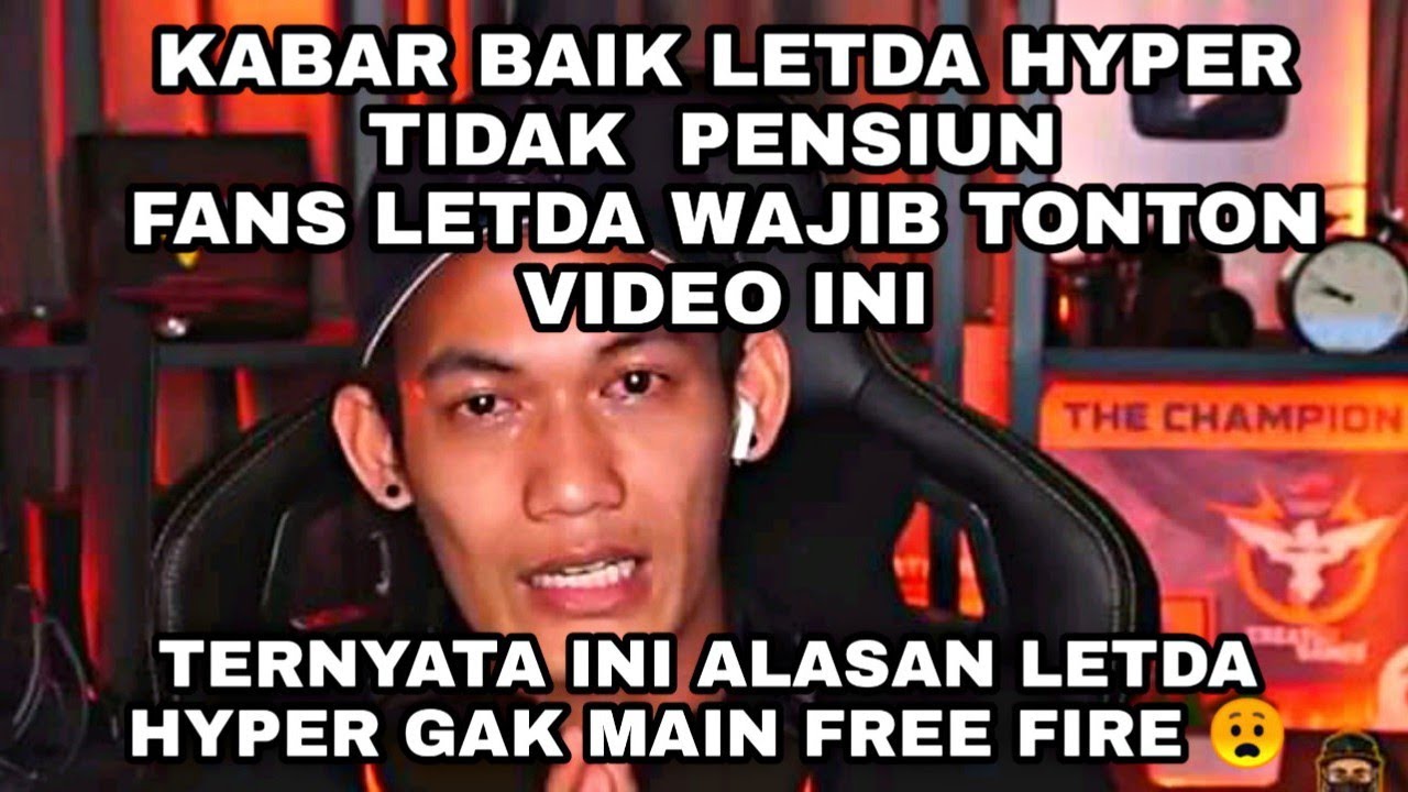 LETDA HYPER PENSIUN INILAH ALASANNYA - GARENA FREE FIRE - YouTube