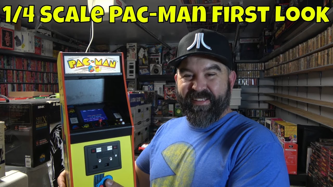 New Pac-Man Arcade That Can Fit in Any Game Room! - YouTube