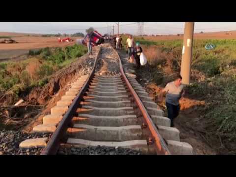 Tekirdağ'da Tren Kazası: 24 Ölü
