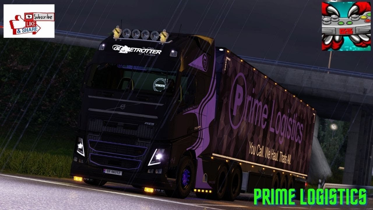truckmp server 2 with Prime Logistics - YouTube
