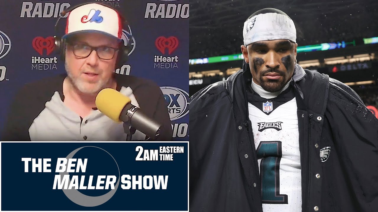 Jalen Hurts Continues to Underwhelm l BEN MALLER SHOW - YouTube