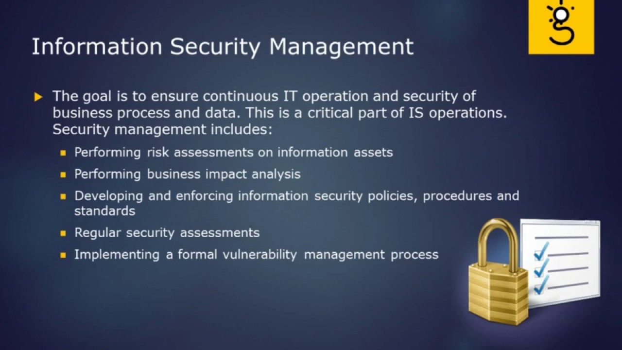3. Information Systems Operations - YouTube