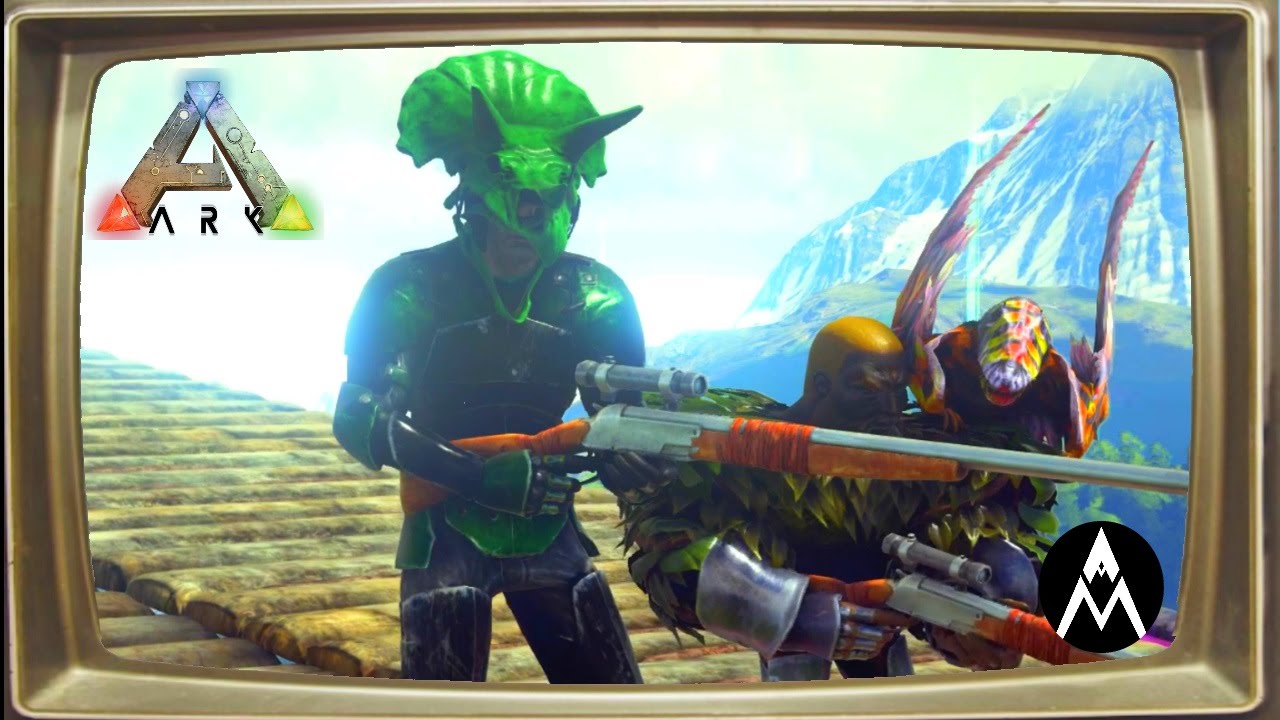 FUN GUN GAMES!!! - Ark Survival Evolved E54 - YouTube