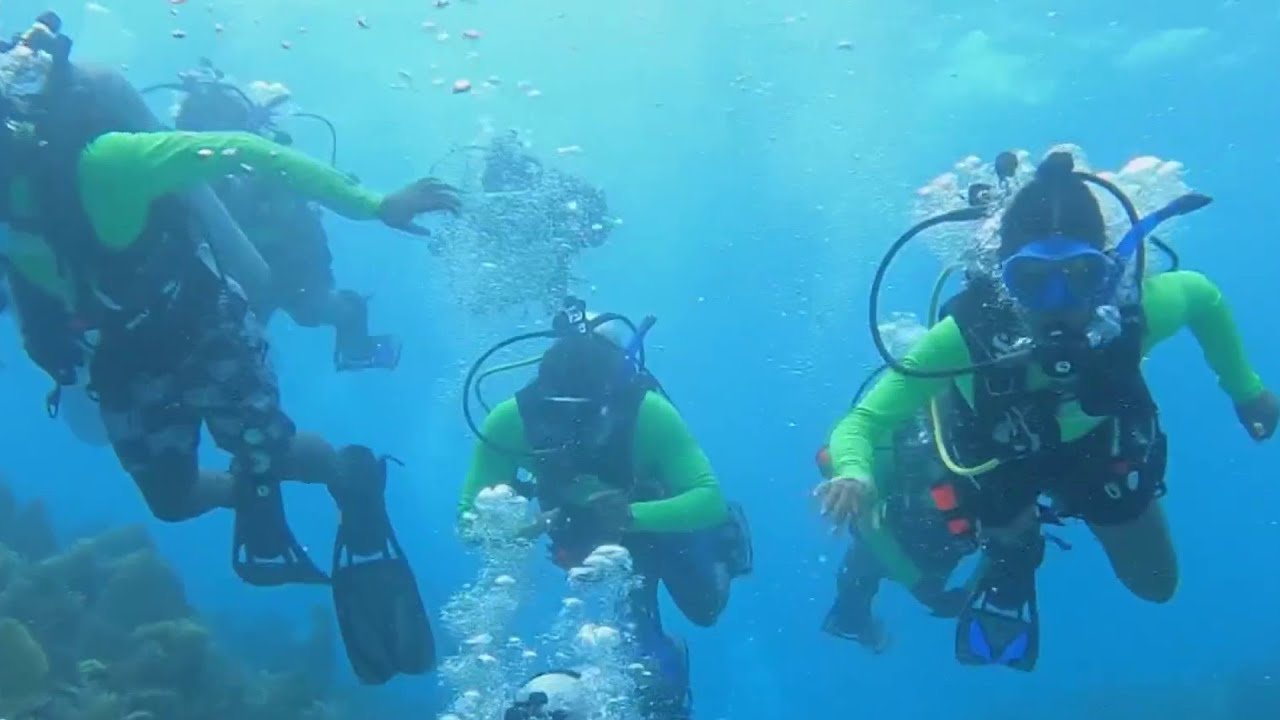 DCPS helps high schoolers dive into their future through scuba diving ...