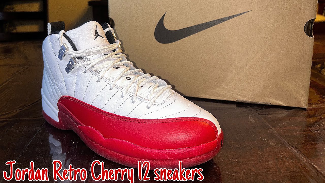 Air Jordan Retro 12 “Cherry Red” 🍒 Unboxing and Review - YouTube