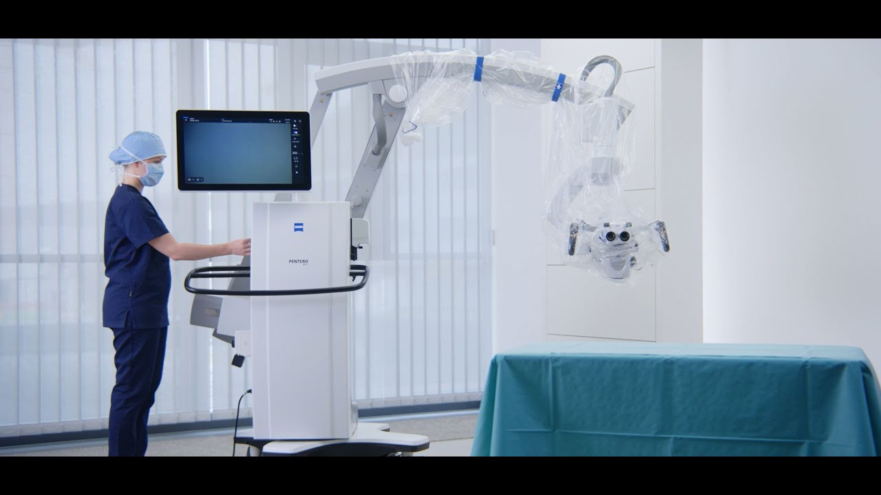 How to drape ZEISS PENTERO 800 S with ZEISS SMARTDRAPE - YouTube