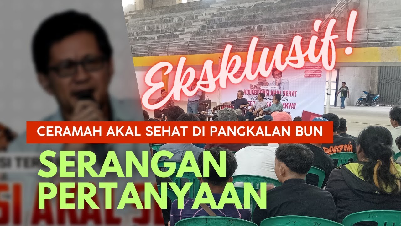 Rocky Gerung dan Dikki Akhmar 'Dikeroyok' - YouTube