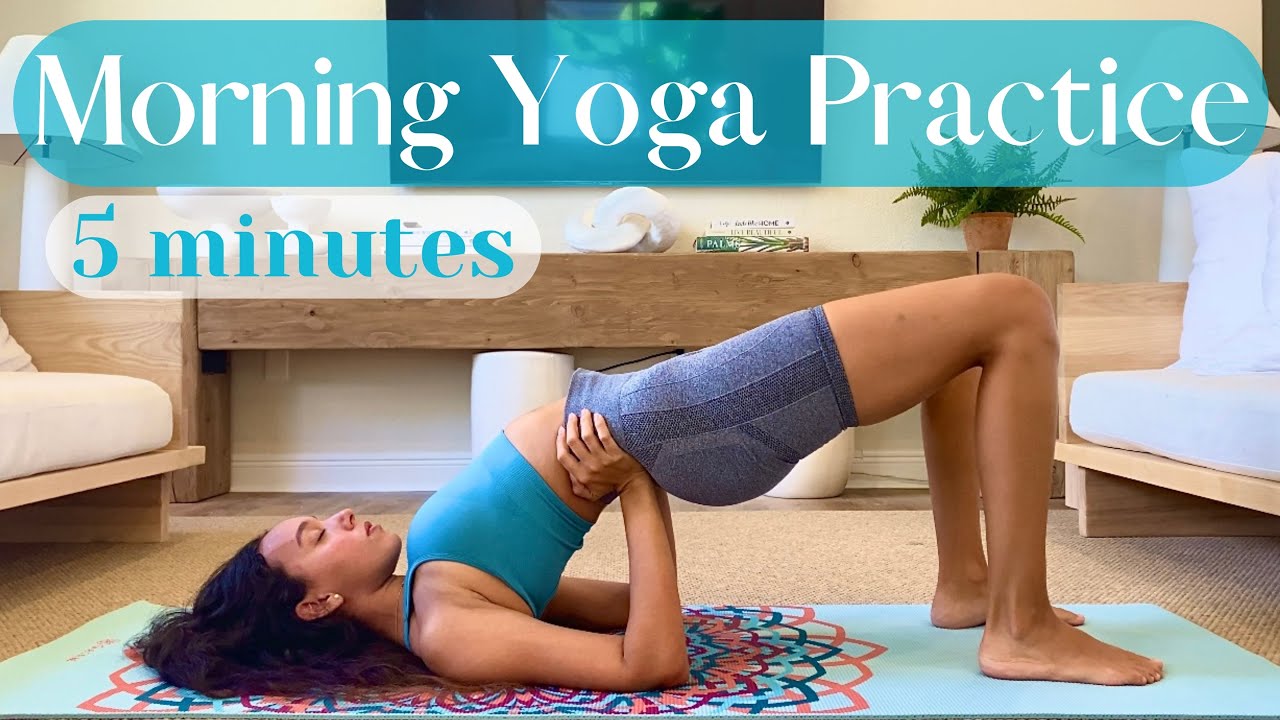 5 Minutes Quick Inversions Yoga Practice | Morning Headstand Flow - YouTube