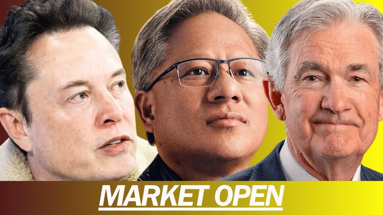 NVIDIA BECOMES CHEAPER AFTER GTC, JEROME POWELL SPEAKS TODAY, TESLA ...