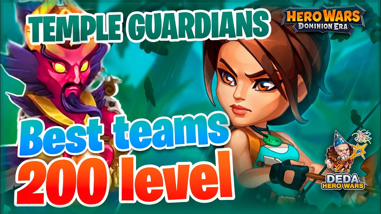 Temple Guardians 200 level. Teams for different buffs. I got 20 buffs points Hero-Wars:Dominion ...