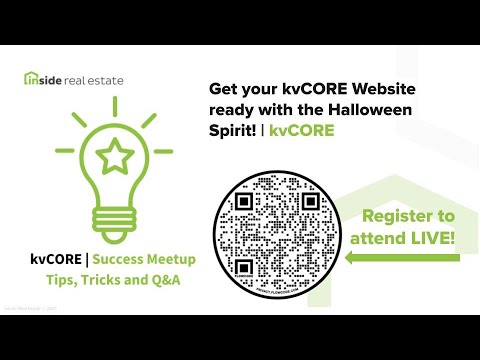 Get your kvCORE Website ready with the Halloween Spirit! - YouTube