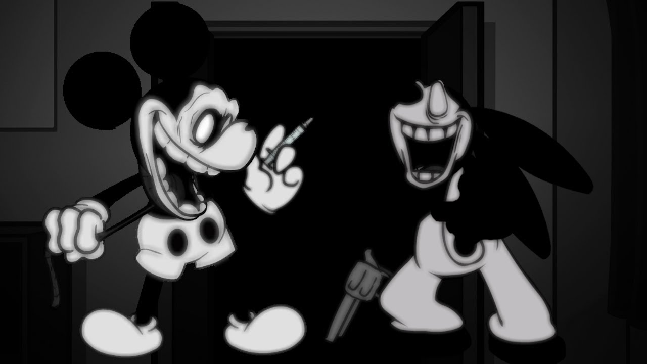 【FNF】Markov but Mickey Mouse and Oswald sings it - YouTube