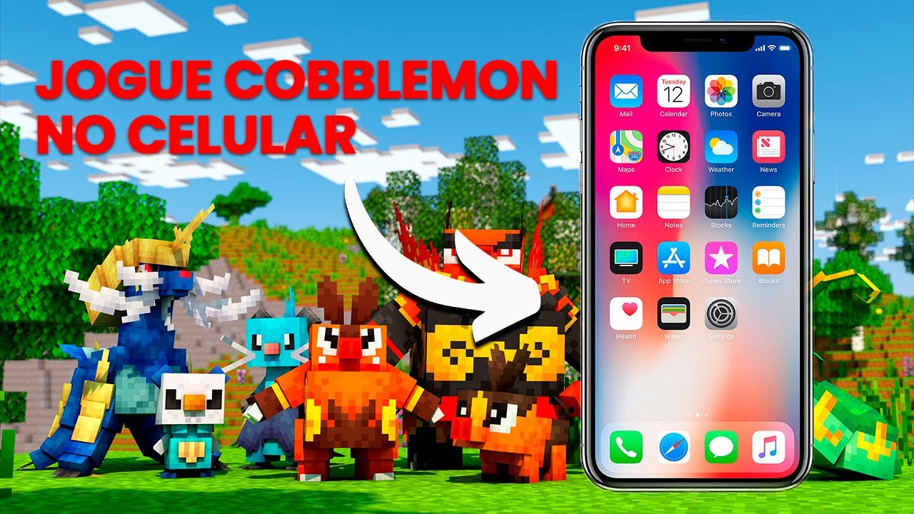 Como jogar COBBLEMON no CELULAR (mobile)! Como instalar mods no ...