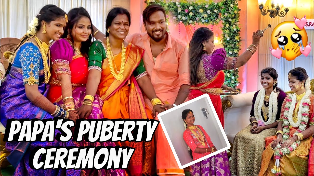 கோலாகலமாக நடந்த என் தங்கச்சி சடங்கு 🥺 ️ Papa’s Grand Puberty Function ️ ️ @ramwithjaanu - YouTube