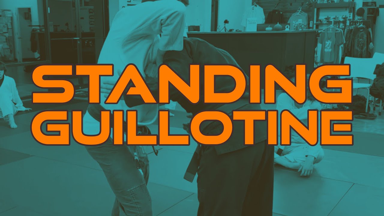 The Real Way to Finish the Standing Guillotine Choke - YouTube