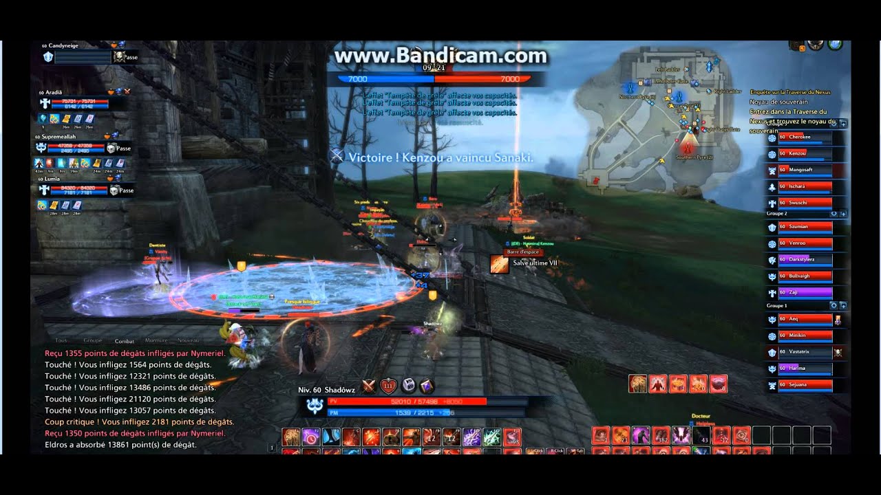 Tera - Archer pvp 60 Corsair Shadôwz - YouTube