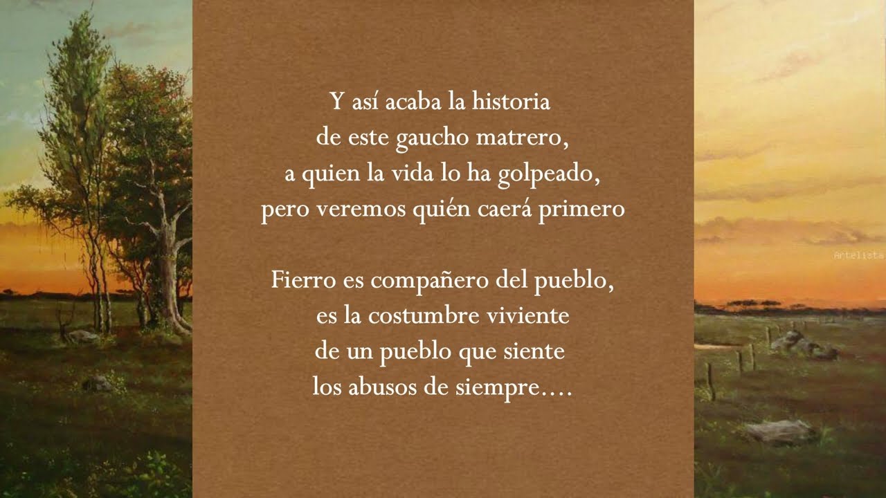 Una Payada para Martín Fierro - YouTube