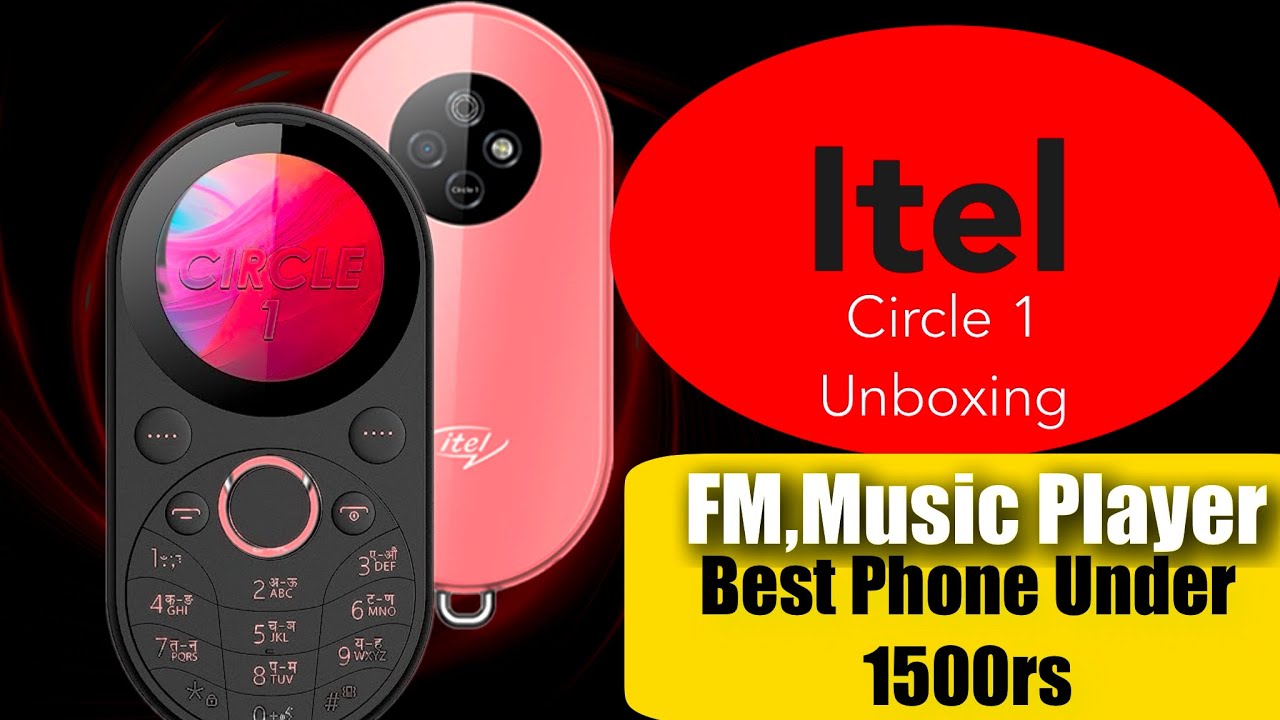 #itel circle1 Unic small phone Bt calling (black) ||Telugu || # ...