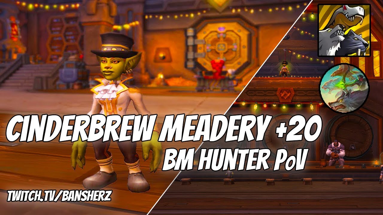 +20 Cinderbrew Meadery BM Hunter PoV - YouTube