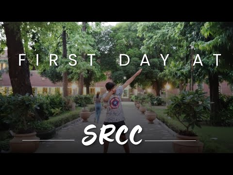 srcc orientation day /first day at srcc - YouTube