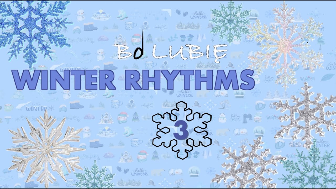 WINTER RHYTHMS 3. Rhythmic echo. - YouTube