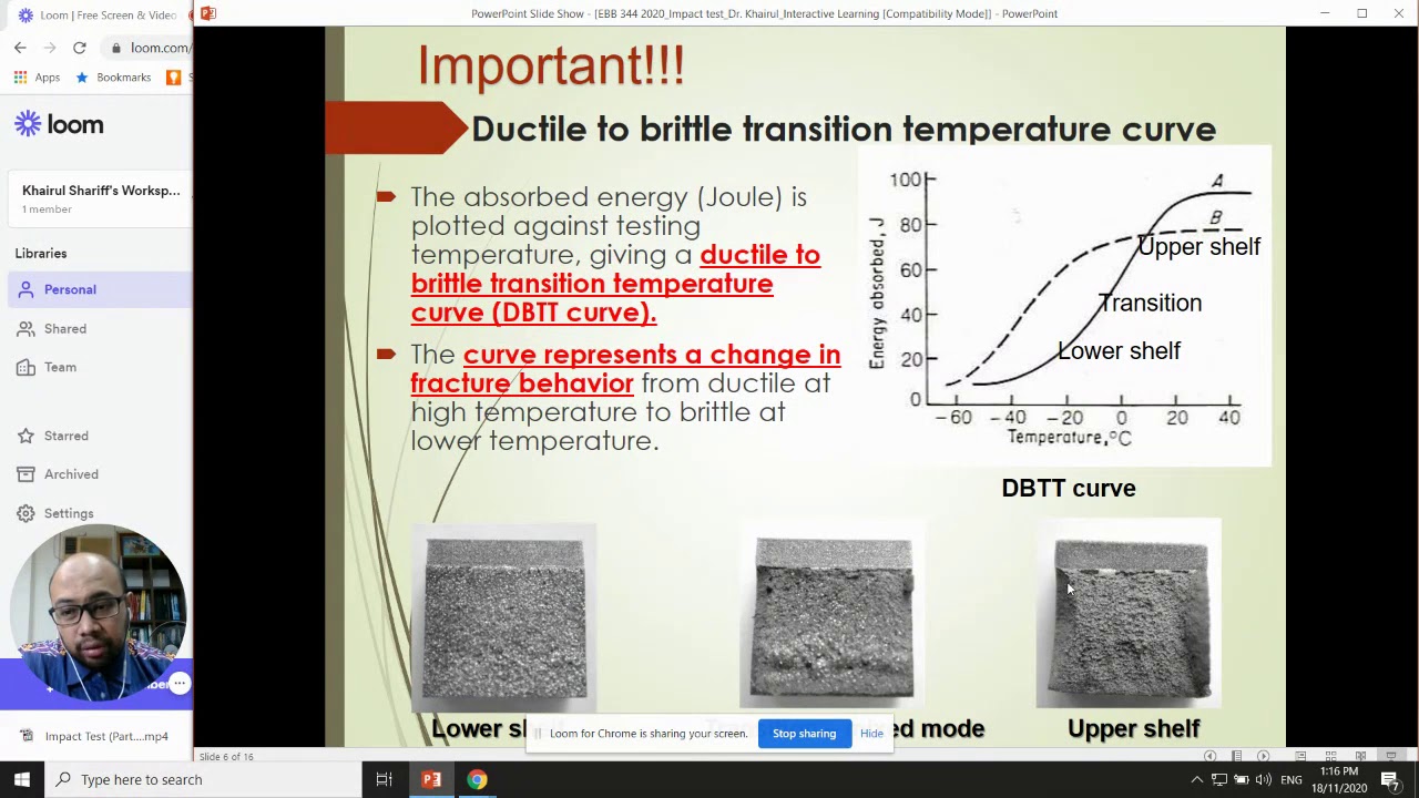 2.0 Impact Test (Part 2) :DBTT curve - YouTube