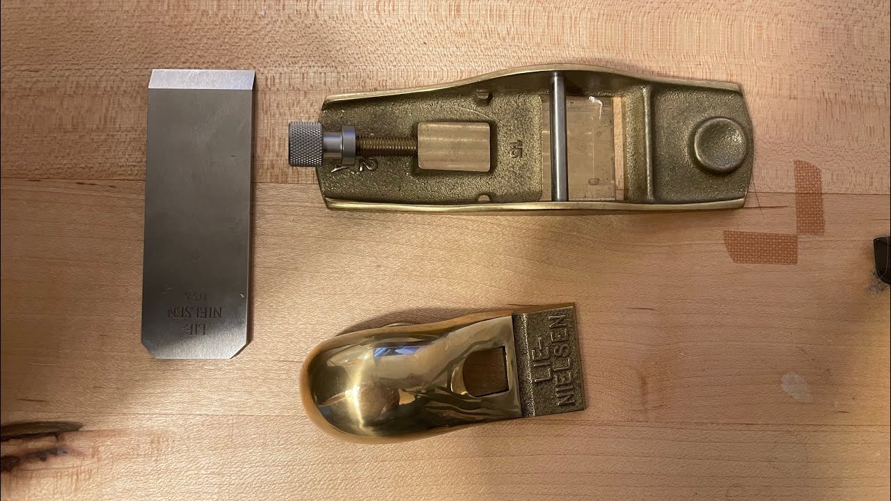 Lie Nielsen No.102 Bronze Low Angle Block Plane unboxing - YouTube