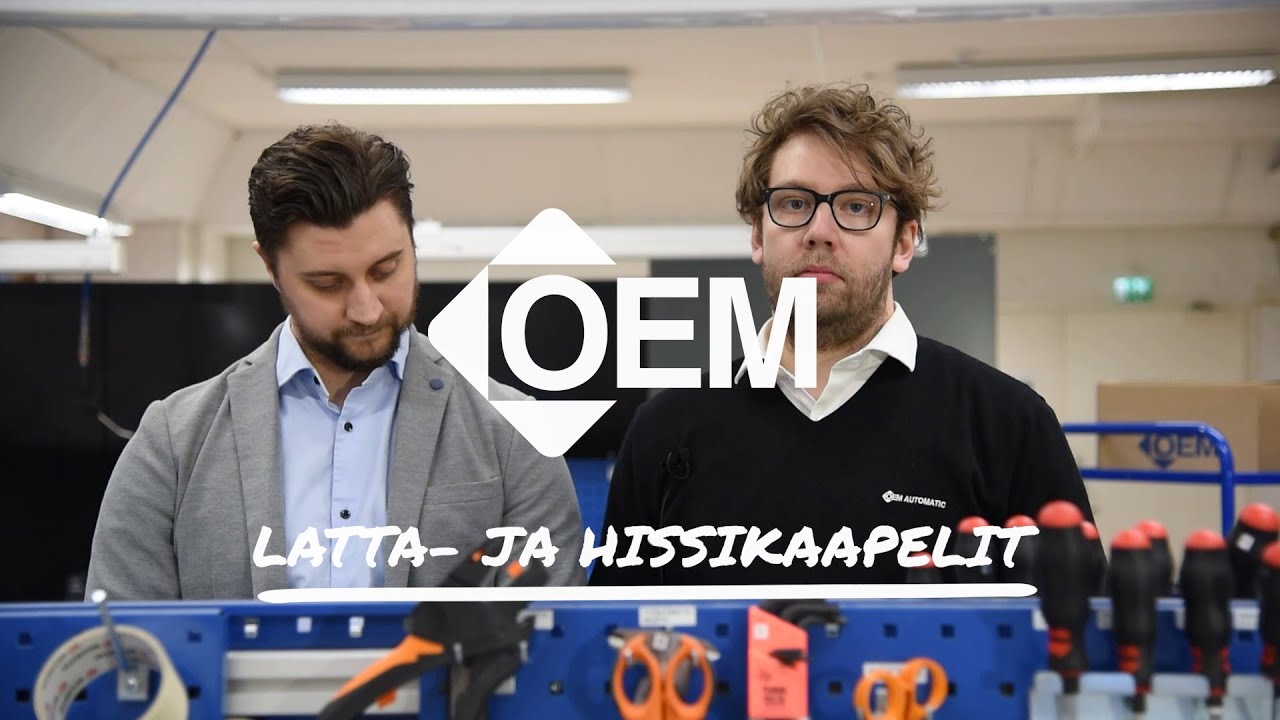 Latta- ja hissikaapelit | OEM Finland Oy - YouTube