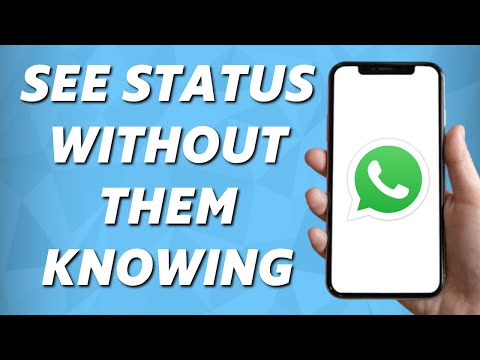 So sehen Sie den Status auf WhatsApp, ohne es zu wissen! (AKTUALISIERT)