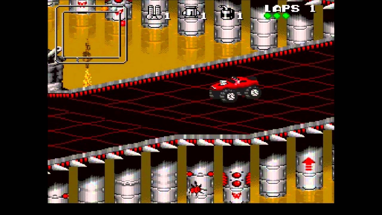Rock 'N Roll Racing (SNES) - YouTube
