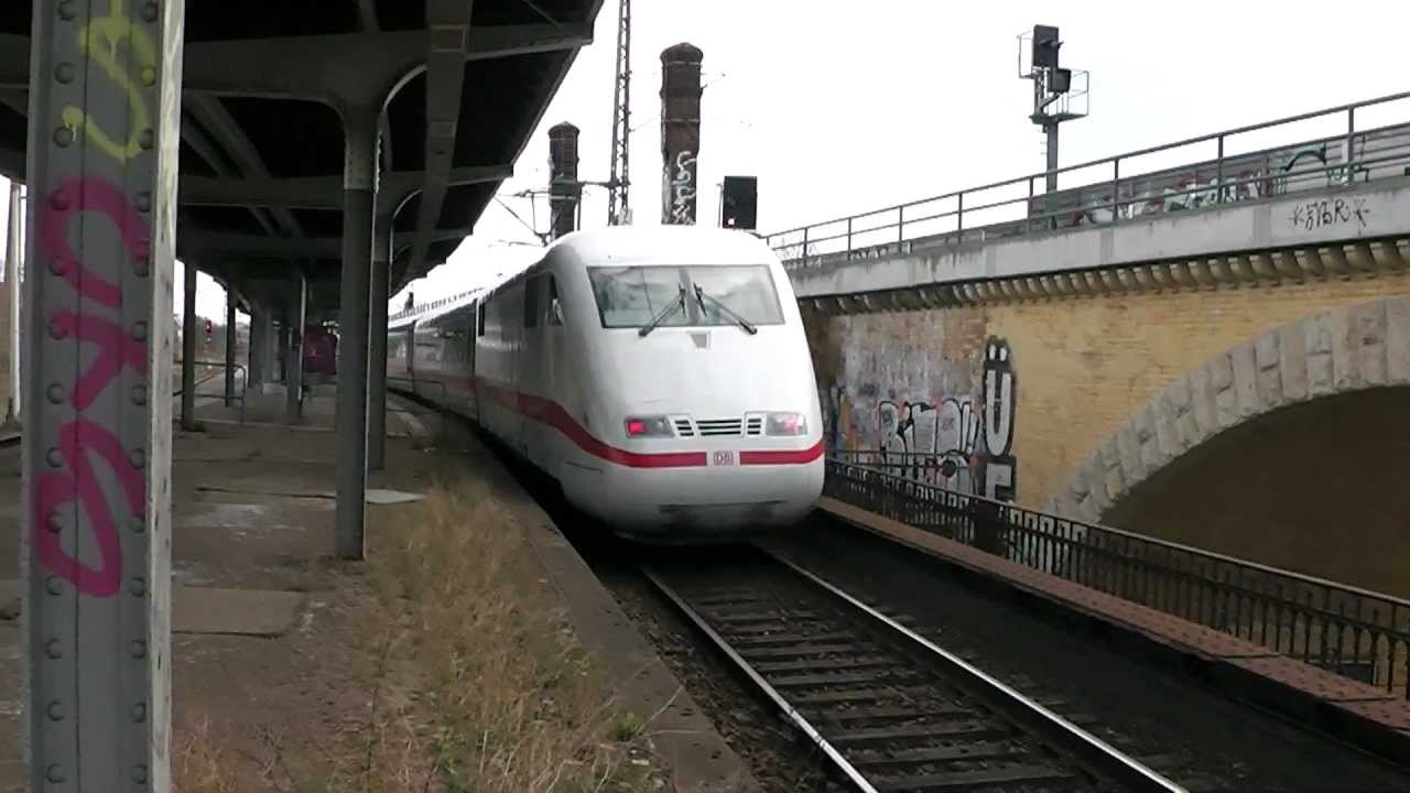 ICE 908 Durchfahrt Leipzig-Gohlis - YouTube
