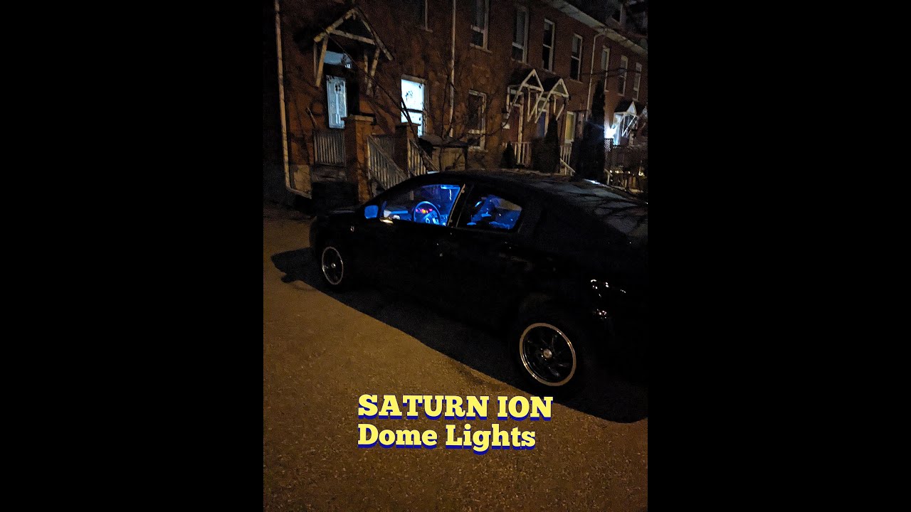 Saturn Ion Dome lights - YouTube