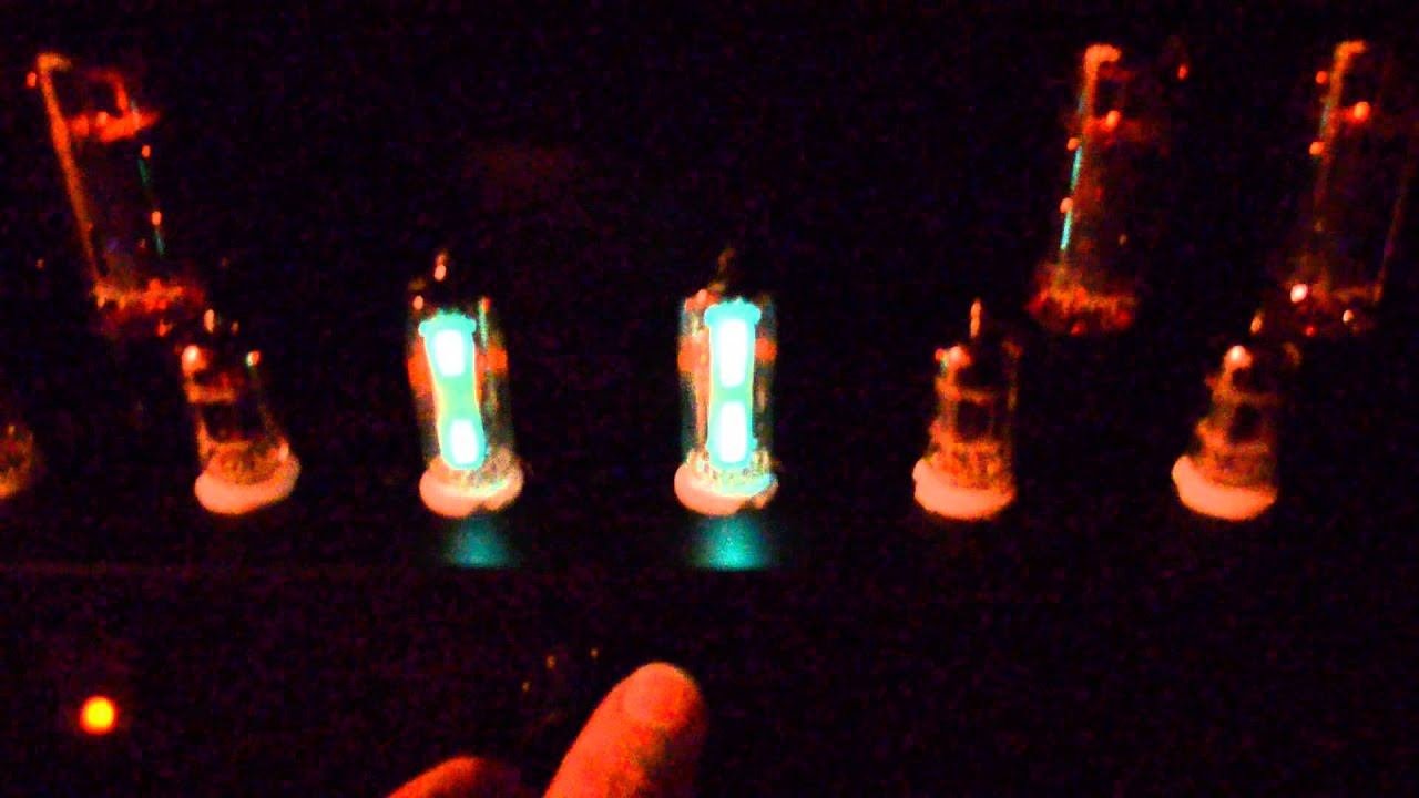 magic eye em87 vumeter - YouTube
