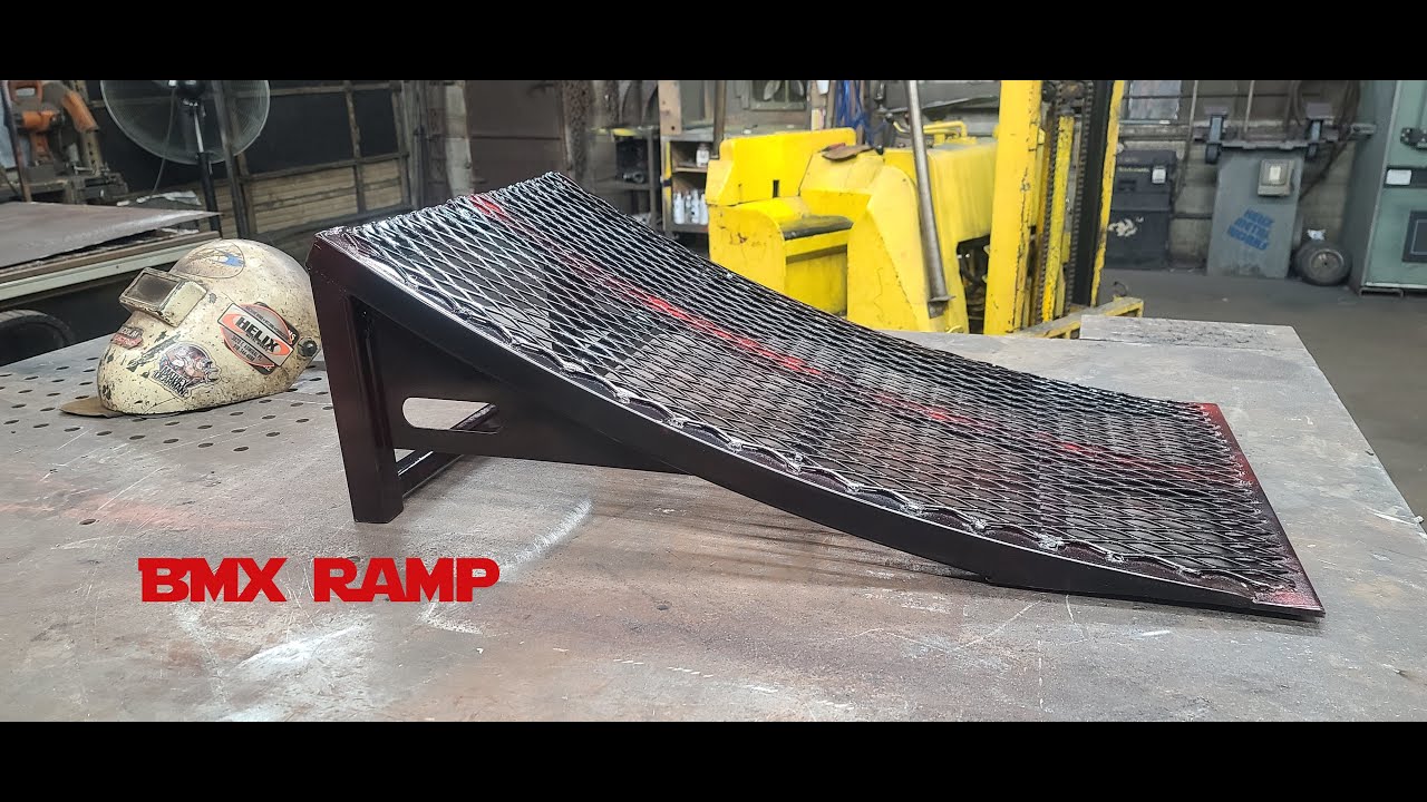 BMX Kicker Ramp from Scraps - YouTube