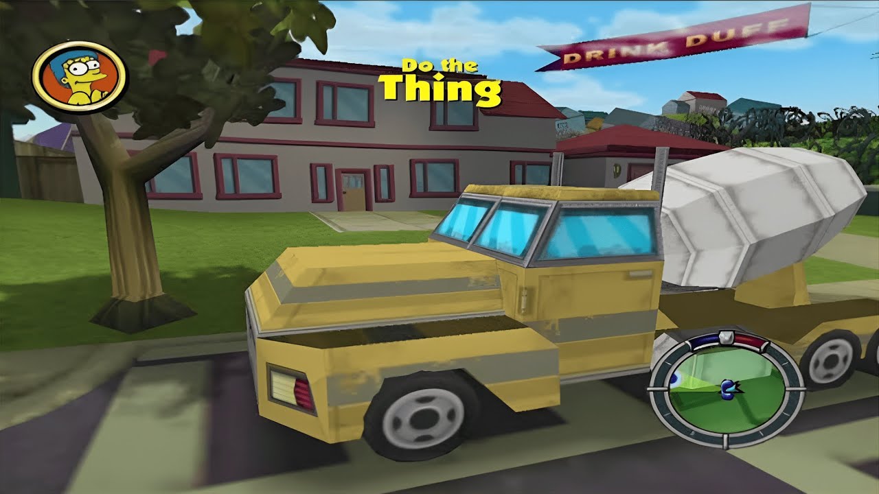 Big Modding Community Cars Mod Pack In The Simpsons Hit And Run - Mod ...