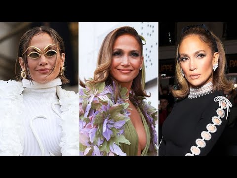 Jennifer Lopez's Paris Fashion Week Style Extravaganza: J. Lo's Jaw ...