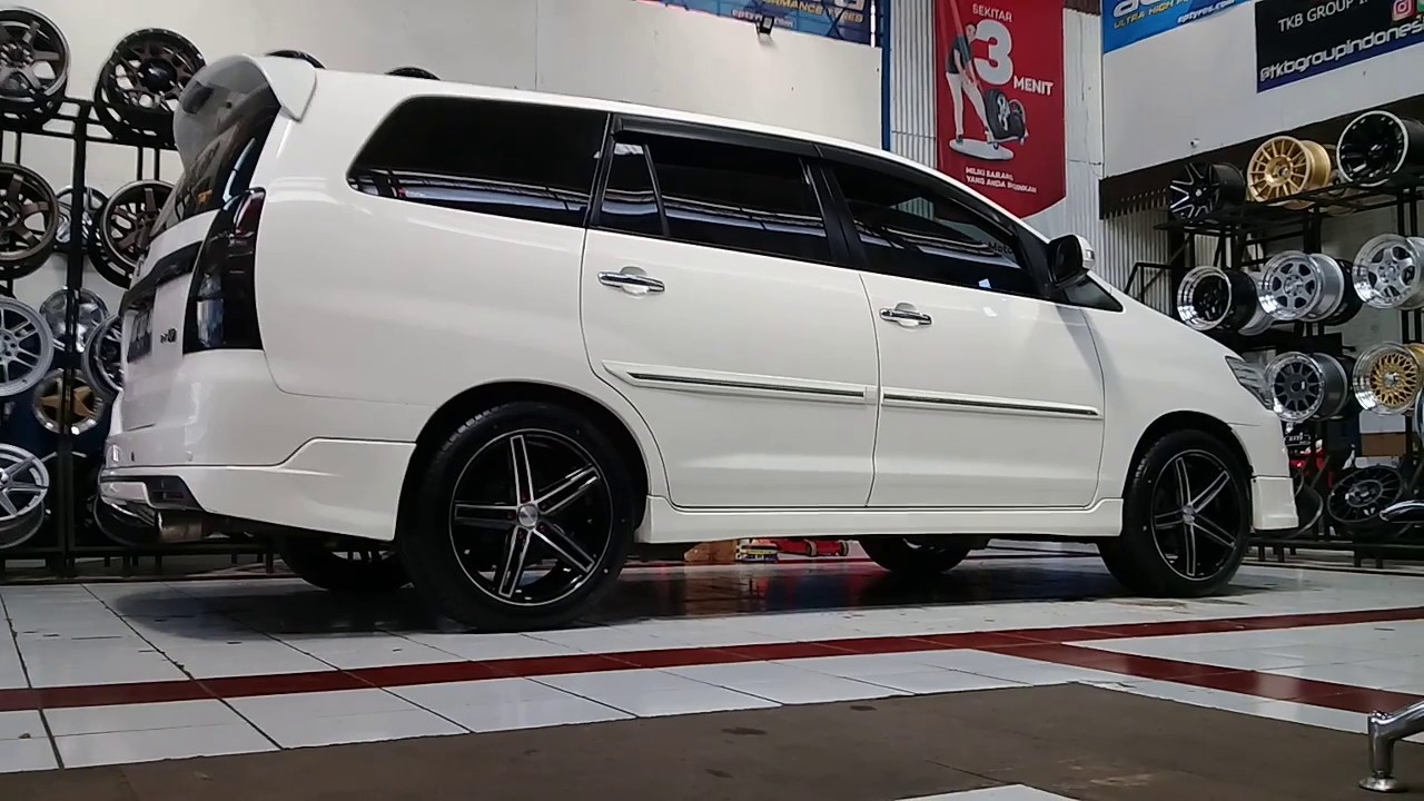 TOYOTA INNOVA - MODIF VELG RACING RING 18 KEREN GUYS - YouTube
