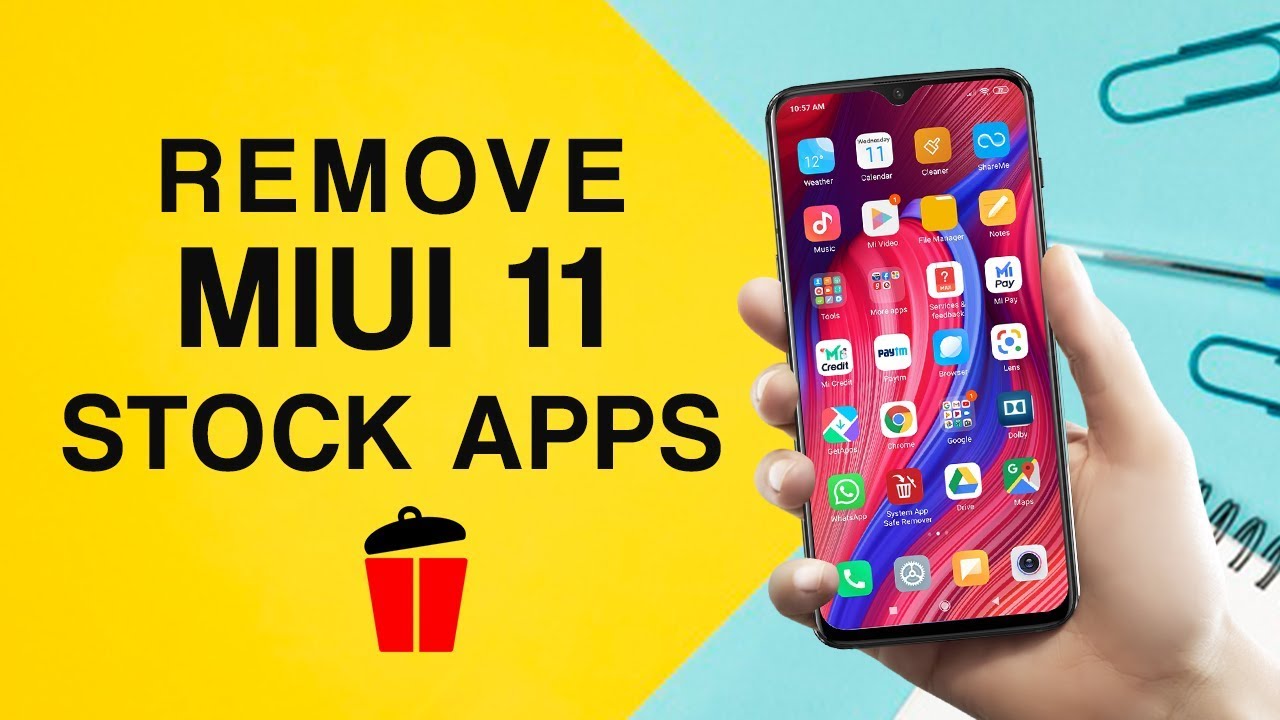 Uninstall MIUI 11 Stock Apps WithOut Root - YouTube