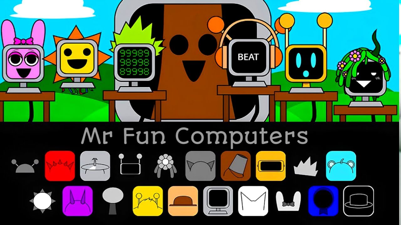 Sprunki But All Mr Fun Computers Mod | Incredibox Sprunki - YouTube